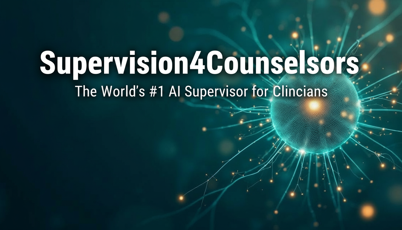 Supervision4Counselors - Clinical Supervision & AI Support for Therapists